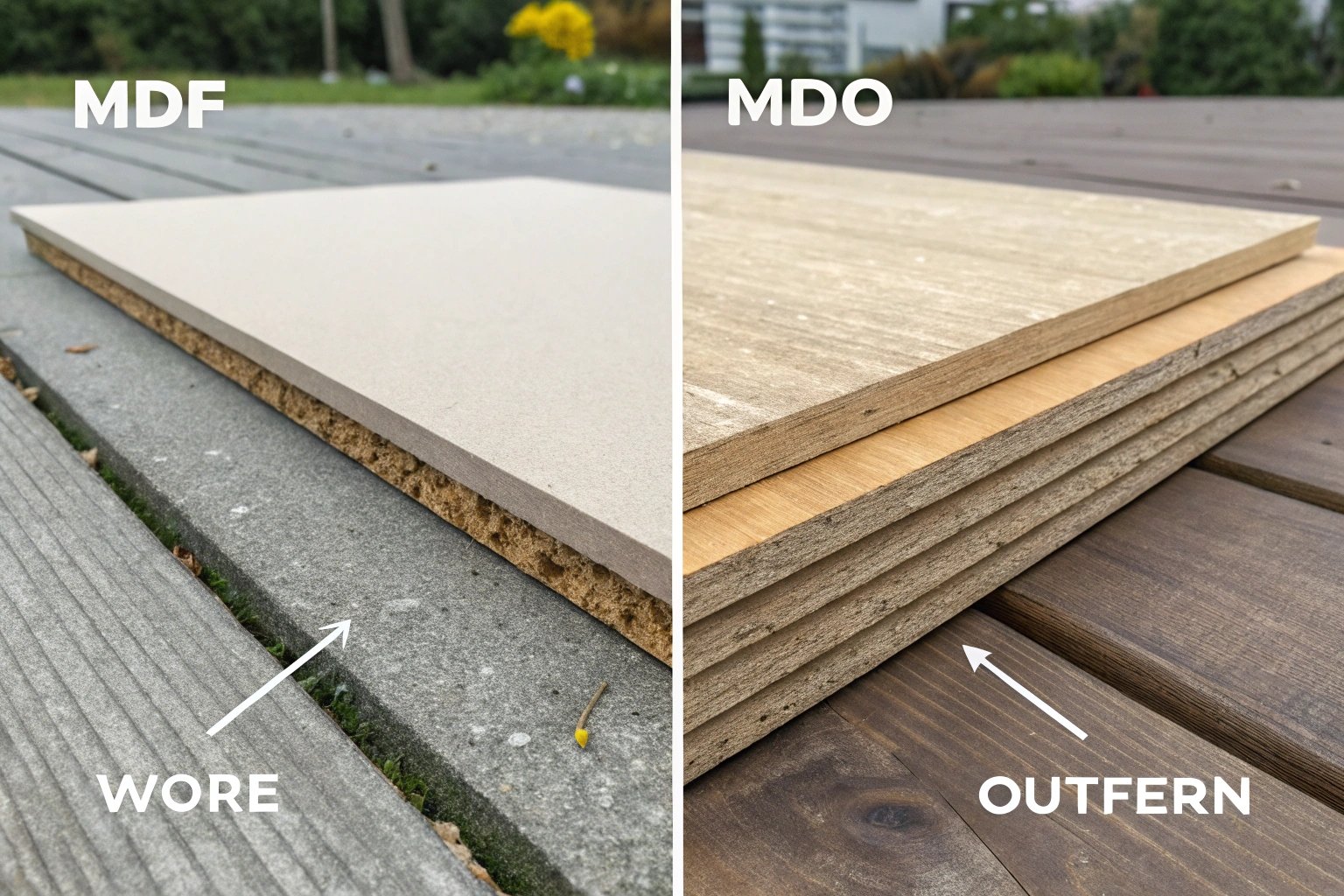What's the difference between MDO and MDF? - Wholesale Wood Products