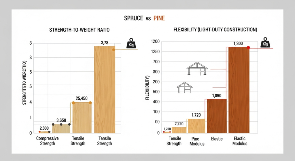 Spruce vs Pine: Which is Stronger, Durable, and Better?